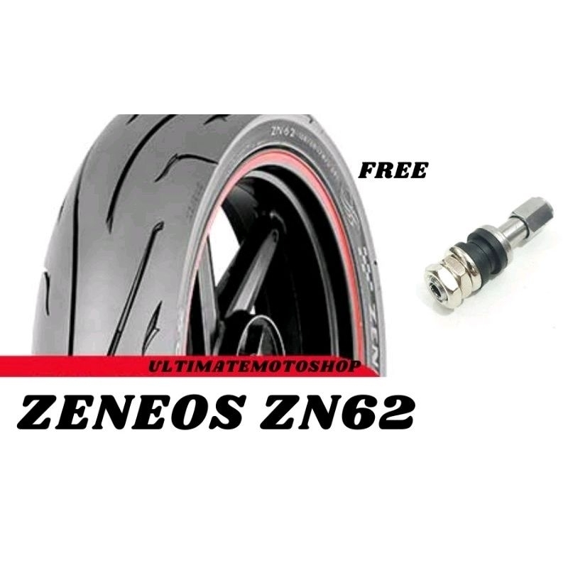 Jual BAN MOTOR ZENEOS ZN62 120/70-14 RING 14 TUBELES MATIC | Shopee ...