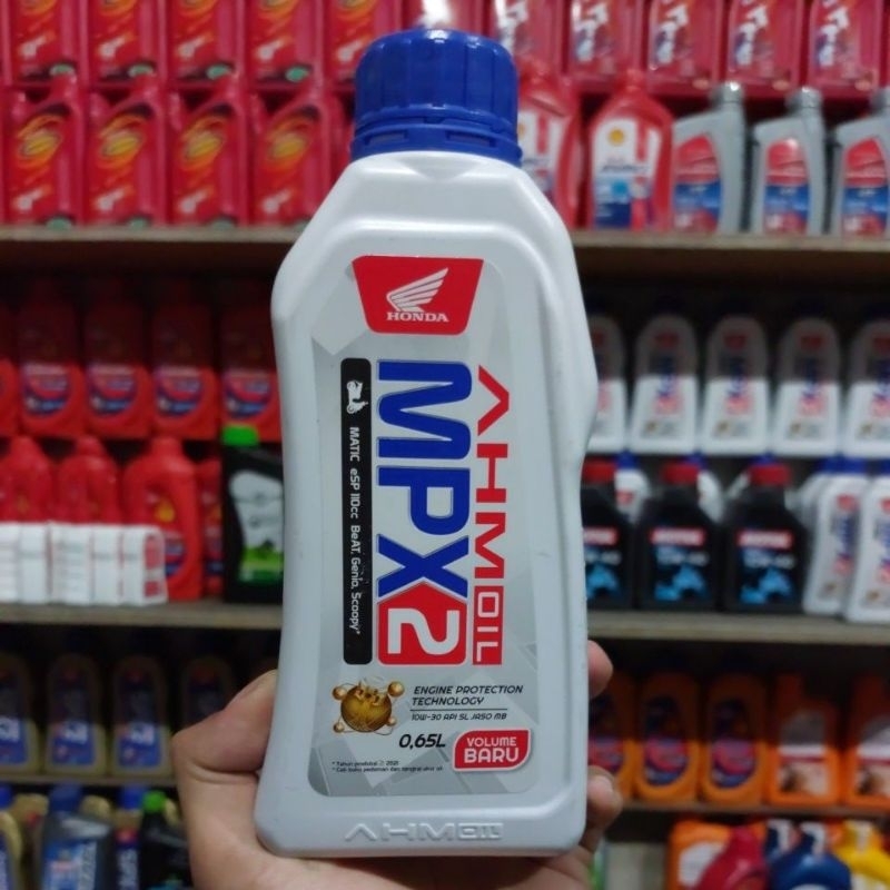 Jual AHM MPX 2 (650ml) 4T SAE 10W-30 Oli Mesin Matic (Beat, Scoopy, Genio th 2021 ke atas ...