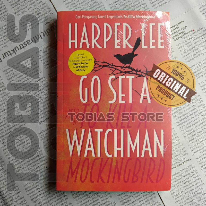 Jual NOVEL GO SET A WATCHMAN ORI - HARPER LEE MOCKINGBIRD BUKU ORIGINAL ...