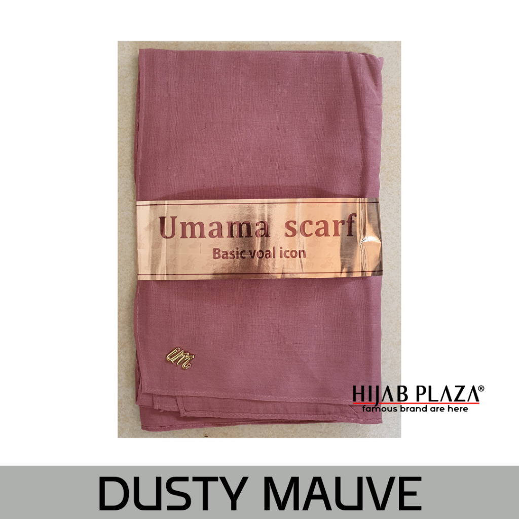 Jual Umama Scarf Basic Voal Icon Metal Logo dan Non Logo Hijab Segi ...