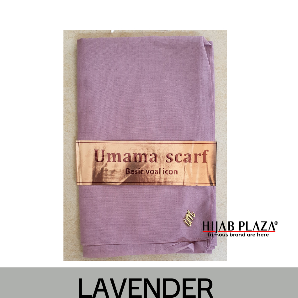 Jual Umama Scarf Basic Voal Icon Metal Logo dan Non Logo Hijab Segi ...