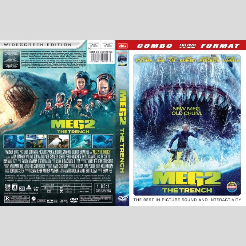 Jual Kaset Film MEG 2: THE TRENCH (2023) ORI HD | Shopee Indonesia