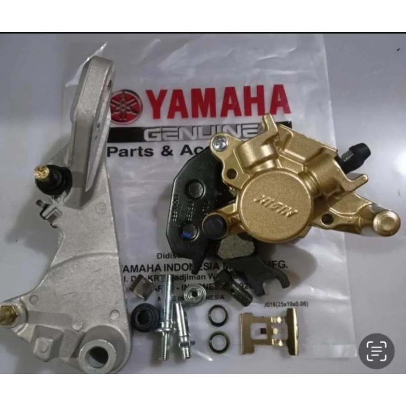 Jual KALIPER BELAKANG SET BREKET JAPAN NISSIN JUPITER MX NEW 135 YAMAHA 50C | Shopee Indonesia