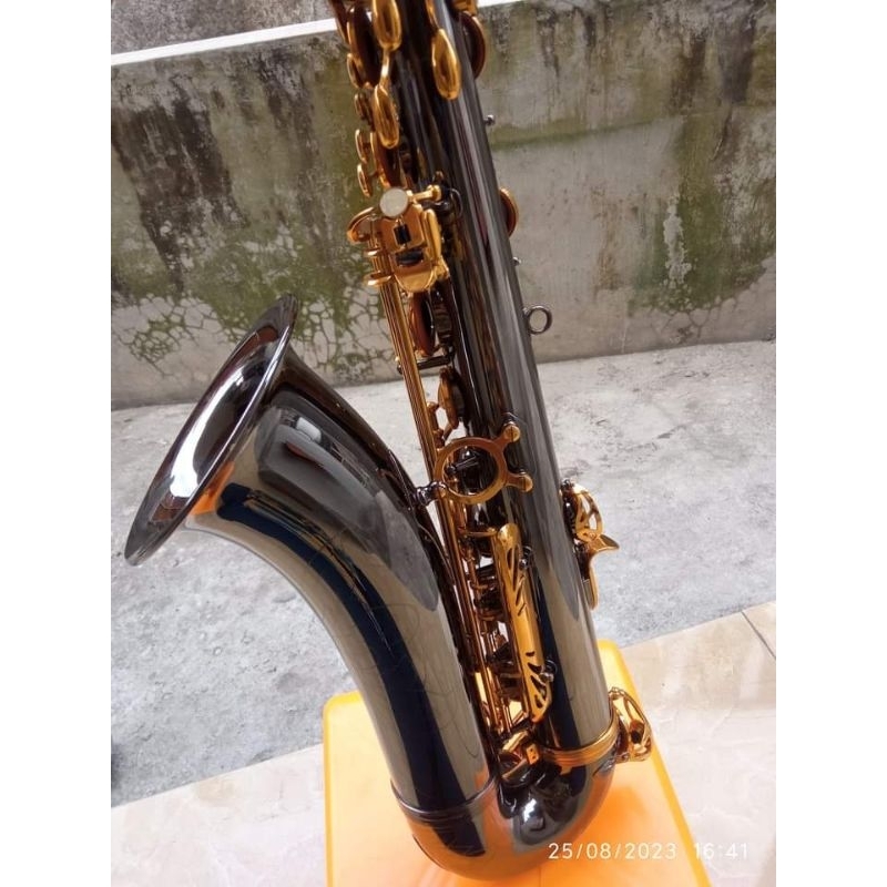 Jual saxophone tenor antonio black gold second | Shopee Indonesia