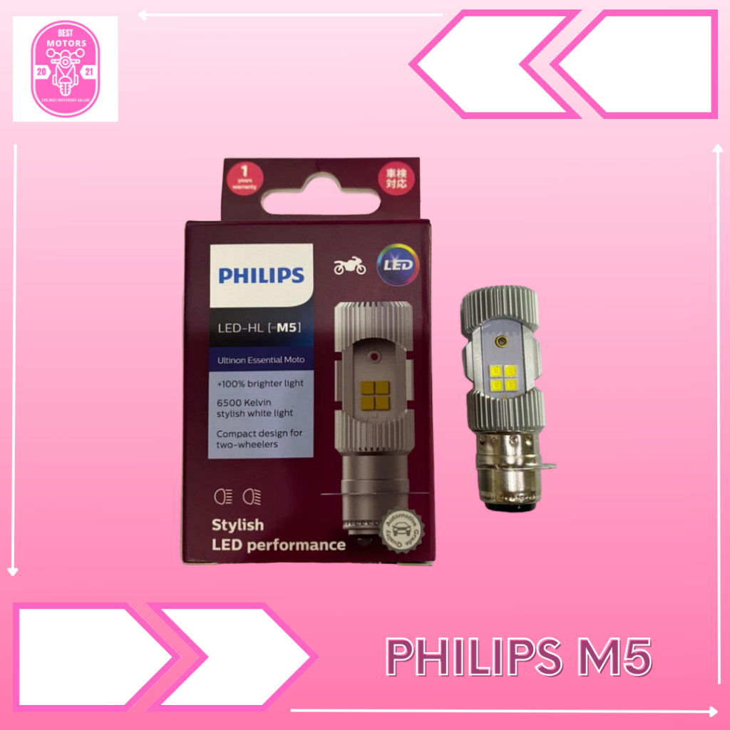 Jual LAMPU LED PHILIPS M5 PNP BEAT ESP BEAT FI AEROX 155 AEROX OLD ADV ...