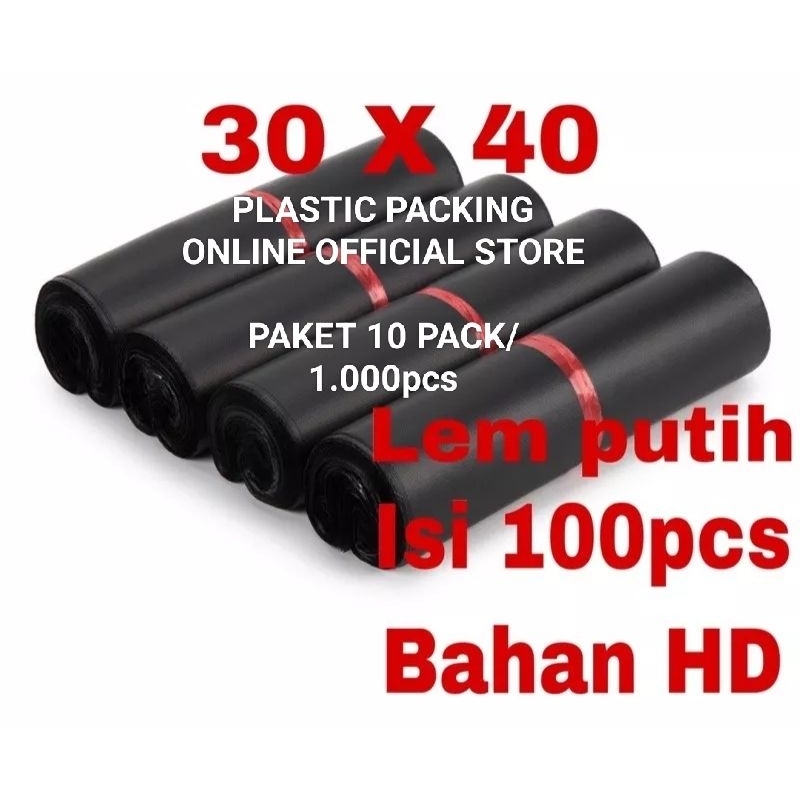 Jual PLASTIK PACKING POLYMAYER 30X40 PRAKTIS UNTUK PACKING (PAKET 10 ...