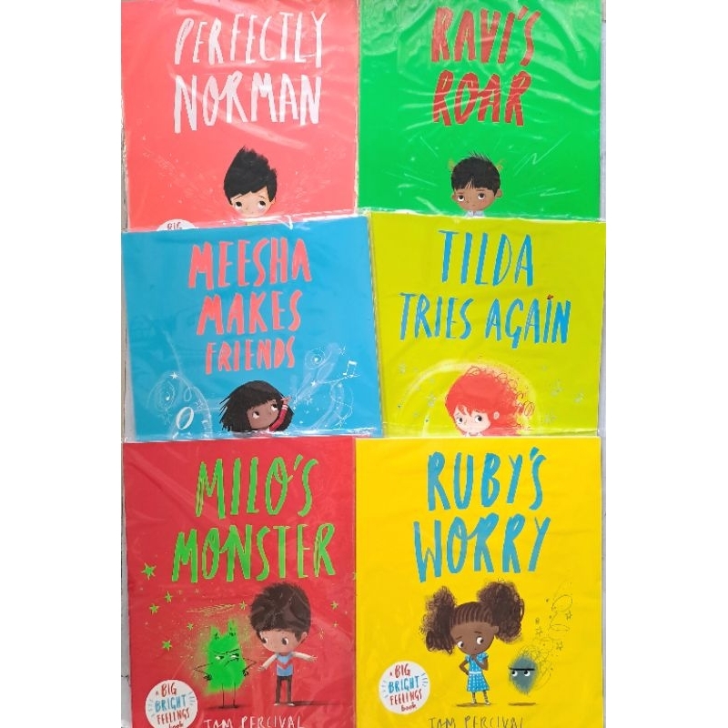 Jual Big Bright Feelings Book Ruby's Worry/ Perfectly Norman/ Tilda ...