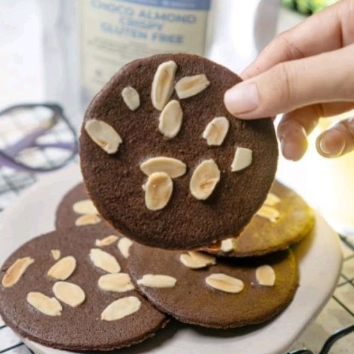 Jual CHOCO ALMOND CRISPY GLUTEN FREE | Shopee Indonesia