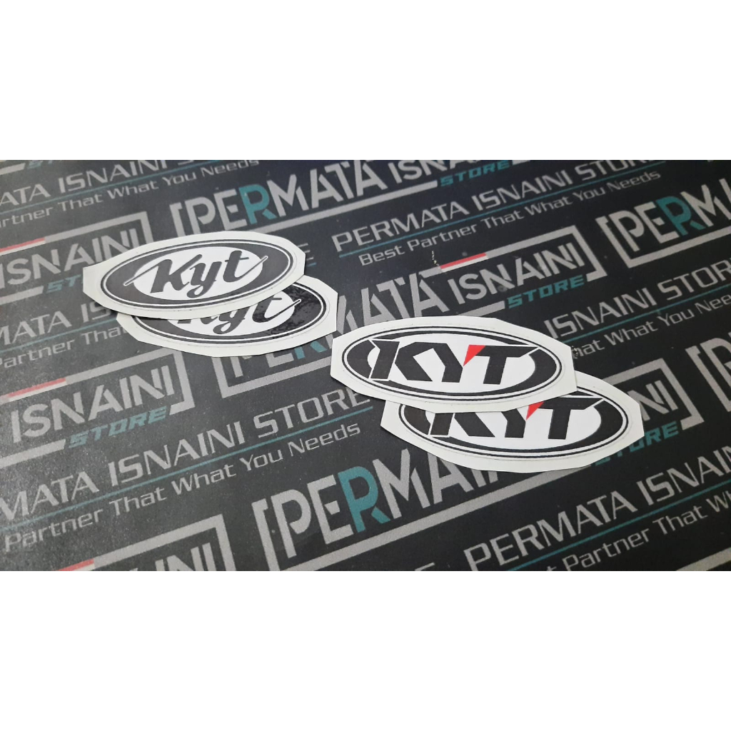 Jual Sticker Sticker Logo KYT Helm Ukuran Kecil by PIS - Cutting Bentuk ...