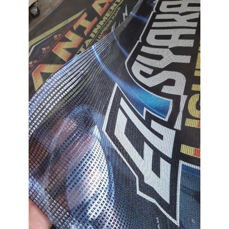 Jual COVER SOUND / BANNER JARING / MESH BANNER | Shopee Indonesia