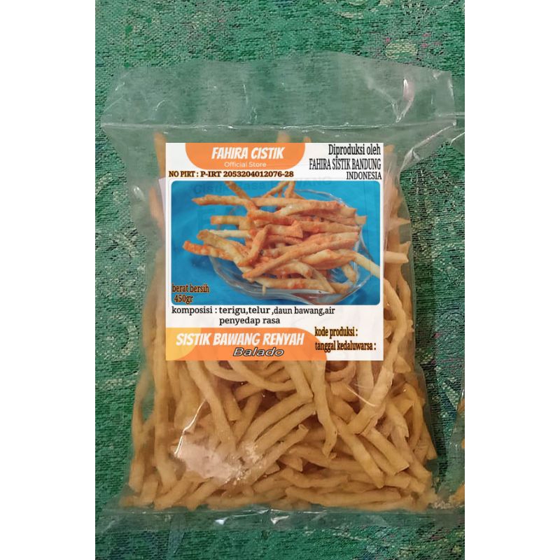 Jual Sistik renyah gurih rasa balado 250gram | Shopee Indonesia