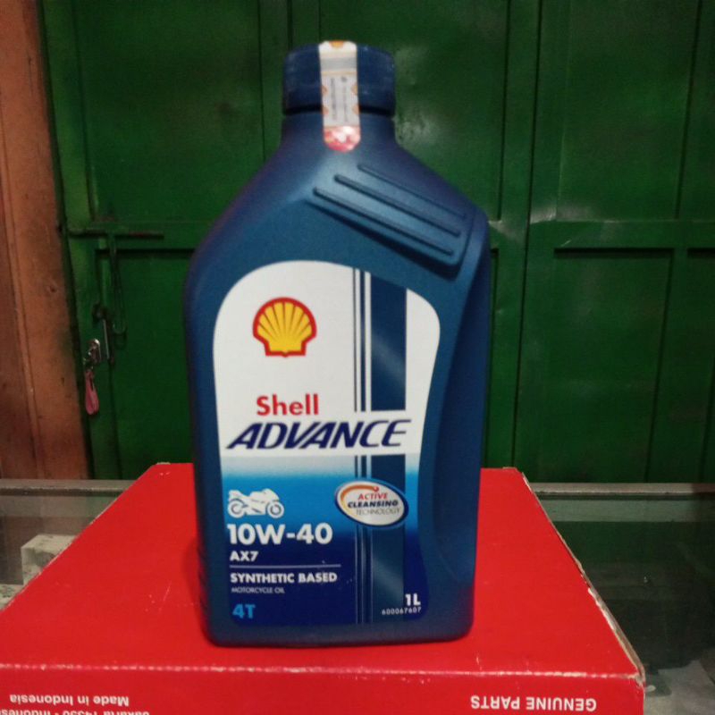 Jual shell advance ax7 4T 1l | Shopee Indonesia