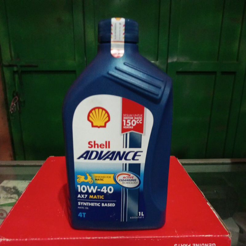 Jual shell advance ax7 matic 1l | Shopee Indonesia