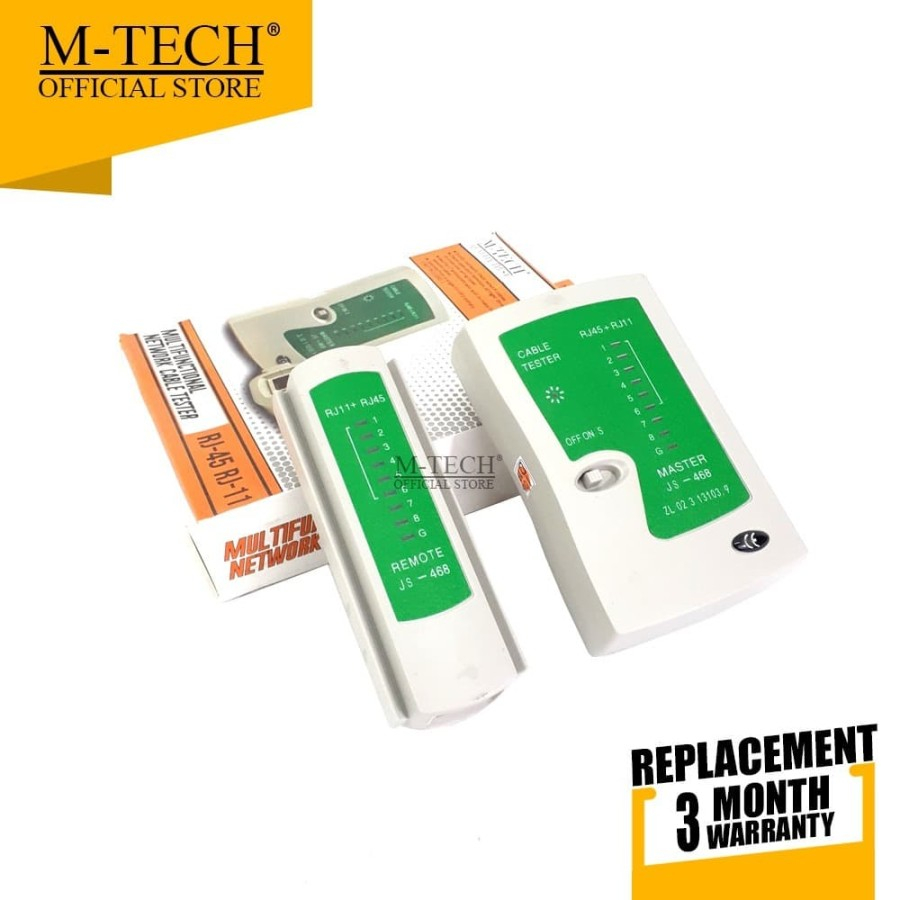Jual M-TECH LAN Tester - Alat Untuk Test Kabel Jaringan Komputer ...