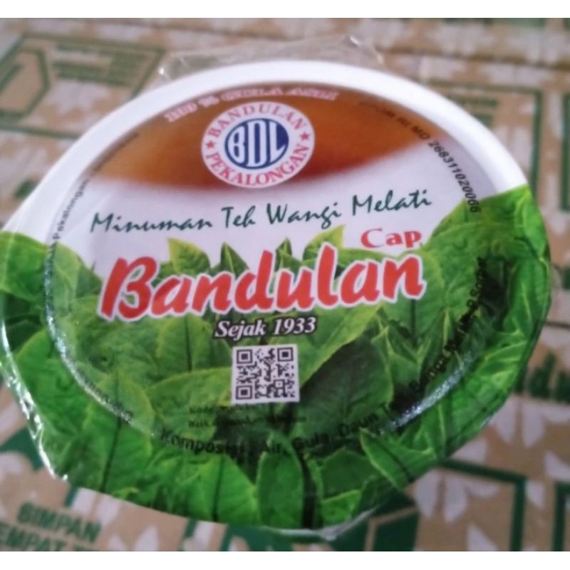 Jual Teh bandulan melati 1 dus isi 24 gelas / teh bandulan pekalongan ...