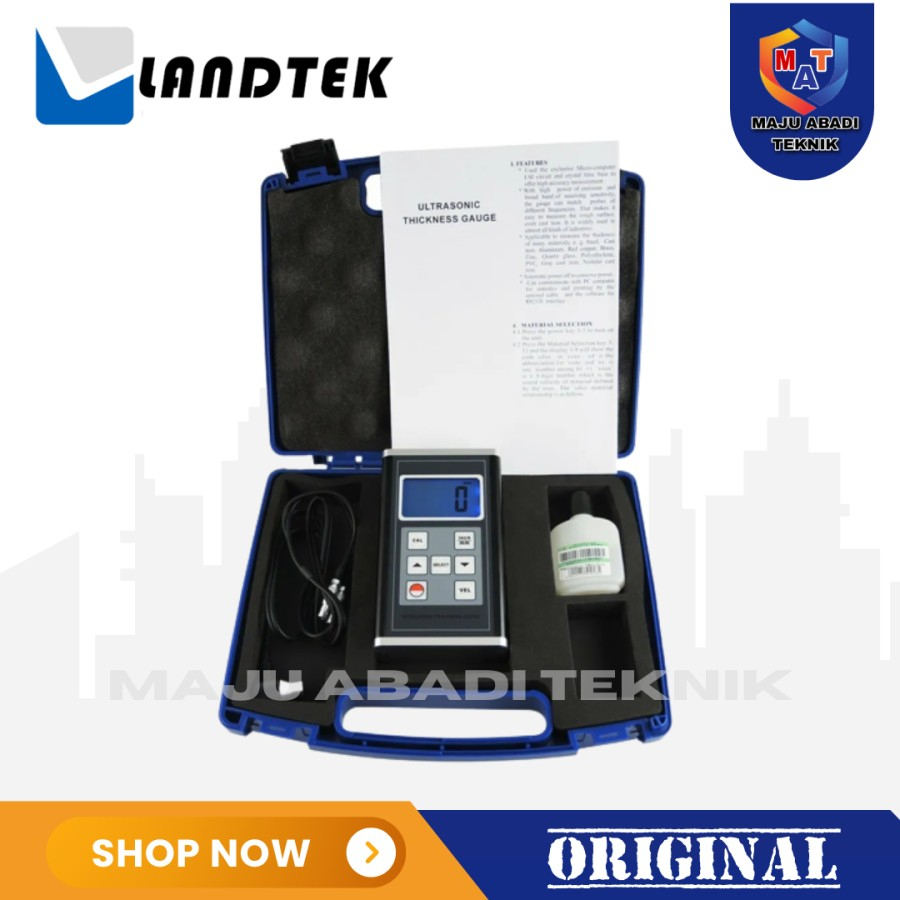Jual Ultrasonic Thickness Meter TM8818 Landtek Gauge Tester TM-8818 TM ...