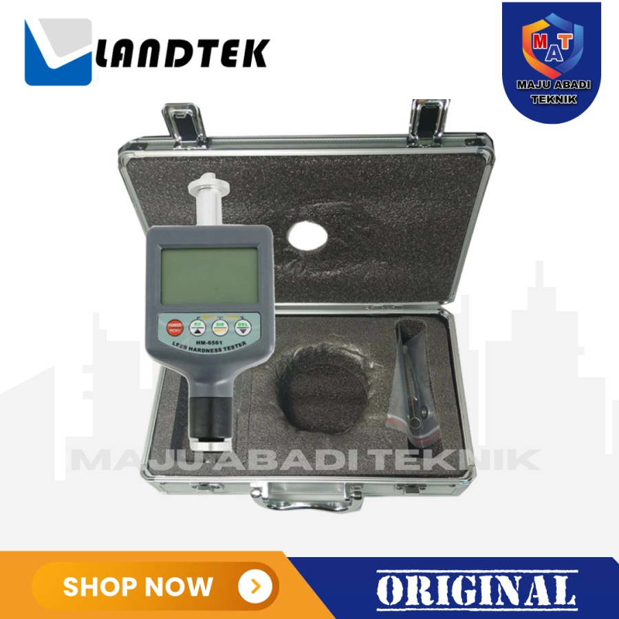 Jual Hardness Tester HM6561 Leeb Metal Landtek HM-6561 Kekerasan Besi ...