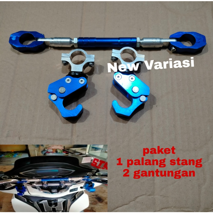 Jual PAKET Stabilizer Stang/ Palang Stang Motor Full Cnc PCX 150 160 ...