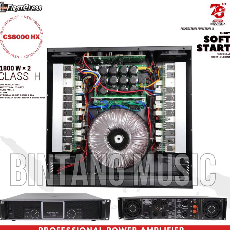 Jual Power firstclass CS8000HX Original first class cs 8000 hx | Shopee ...