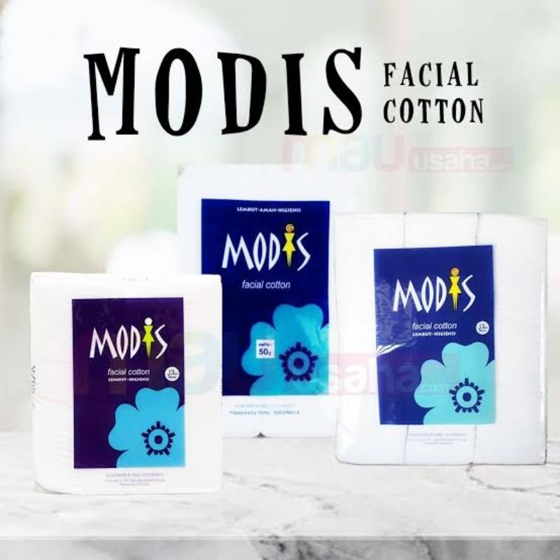 Jual MODIS FACIAL COTTON 35g | Shopee Indonesia