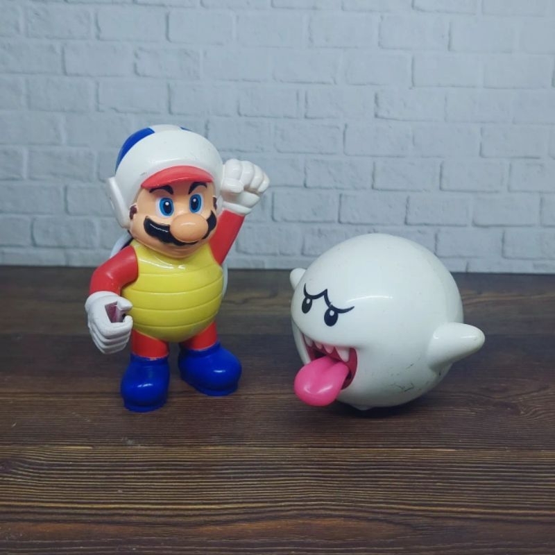 Jual Preloved Figure Scary Boo, Super Mario, Mario Bros, hantu mario ...
