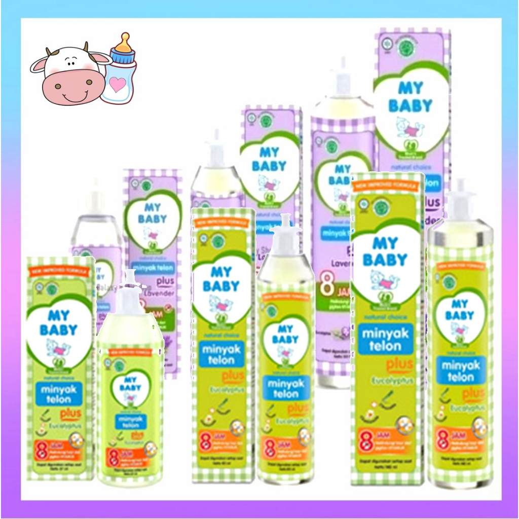 Jual My Baby Minyak Telon Plus / Lavender Plus 60ml / 90ml / 150ml 8jam ...