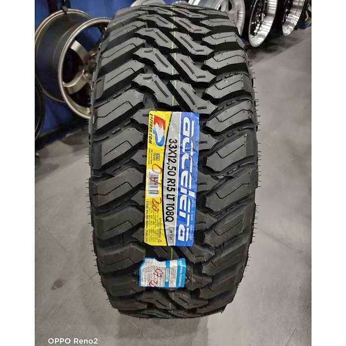 Jual BAN MOBIL TAHU 33X12,5 R15 ACCELERA M/T01 RING15 BUAT HARDTOP ...