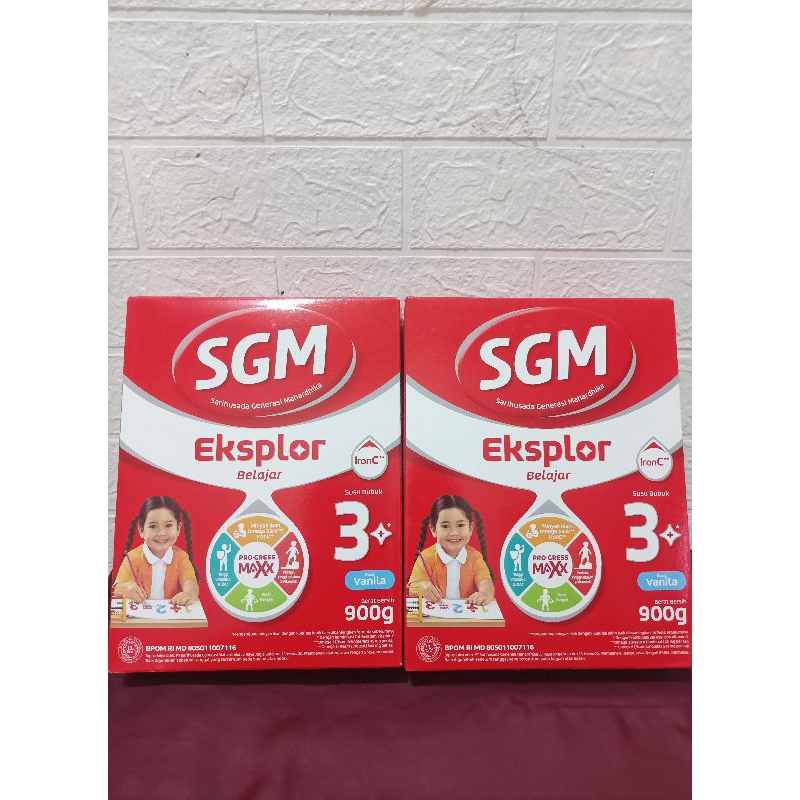 Jual SGM Eksplor 3+ Vanila 900gr | Shopee Indonesia