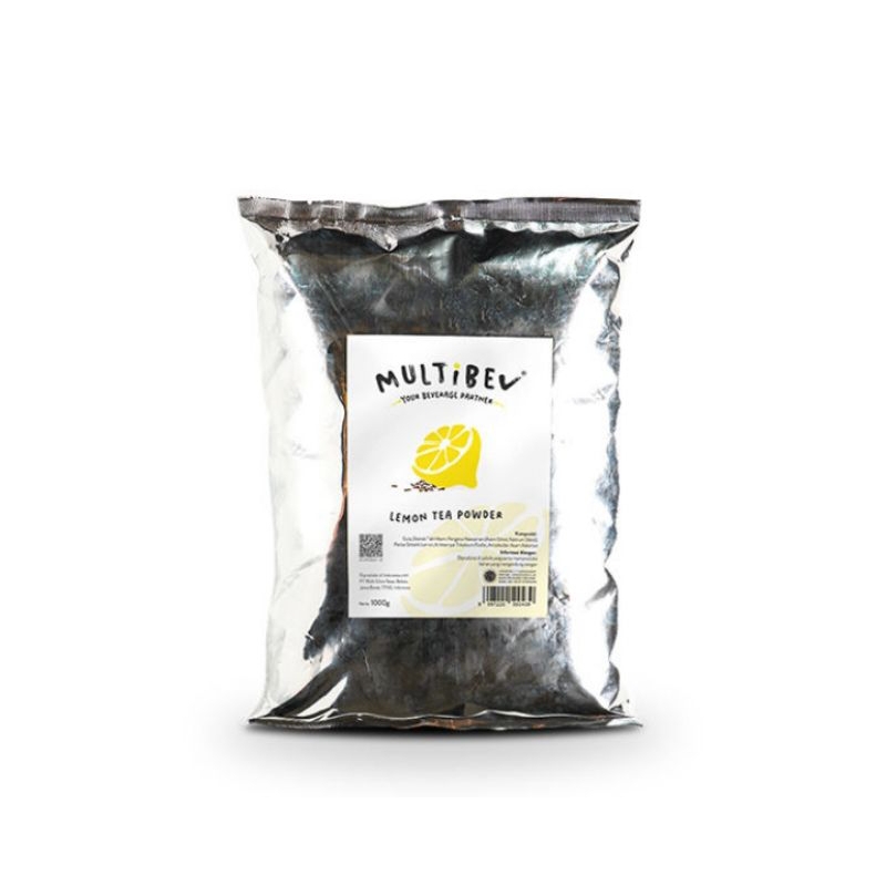 Jual Multibev lemon tea powder 1kg / bubuk perasa minuman rasa teh dan ...
