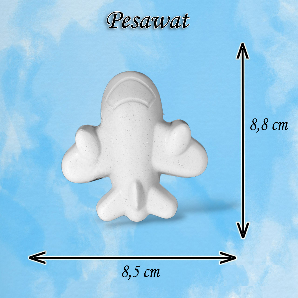 Jual Model Transportasi Umum Mainan Edukatif Anak Patung Gypsum Lukis ...