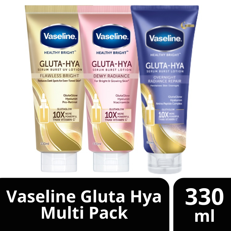 Jual Vaseline Gluta Hya 200ml Multi Pack | Shopee Indonesia