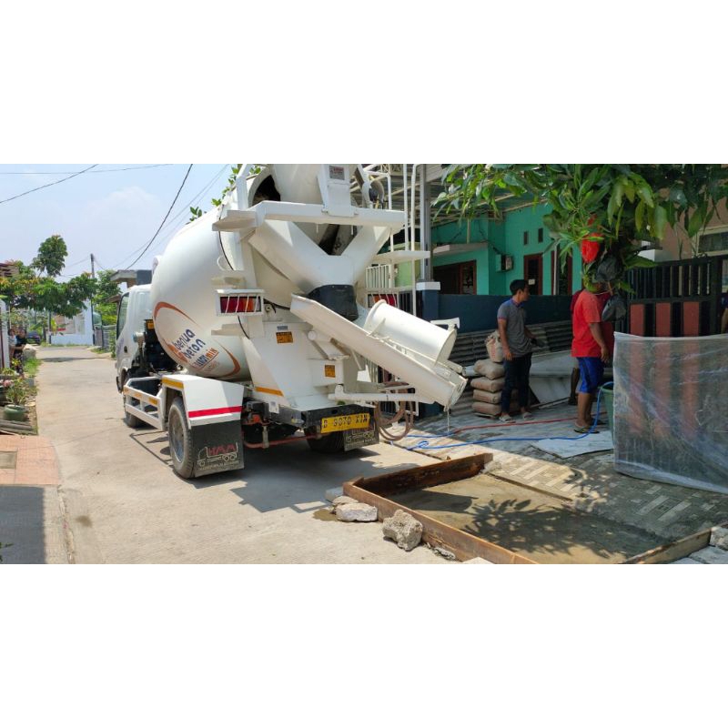 Jual readymix minimix beton cor mobil mini engkel molen kecil isi 3 m3 ...