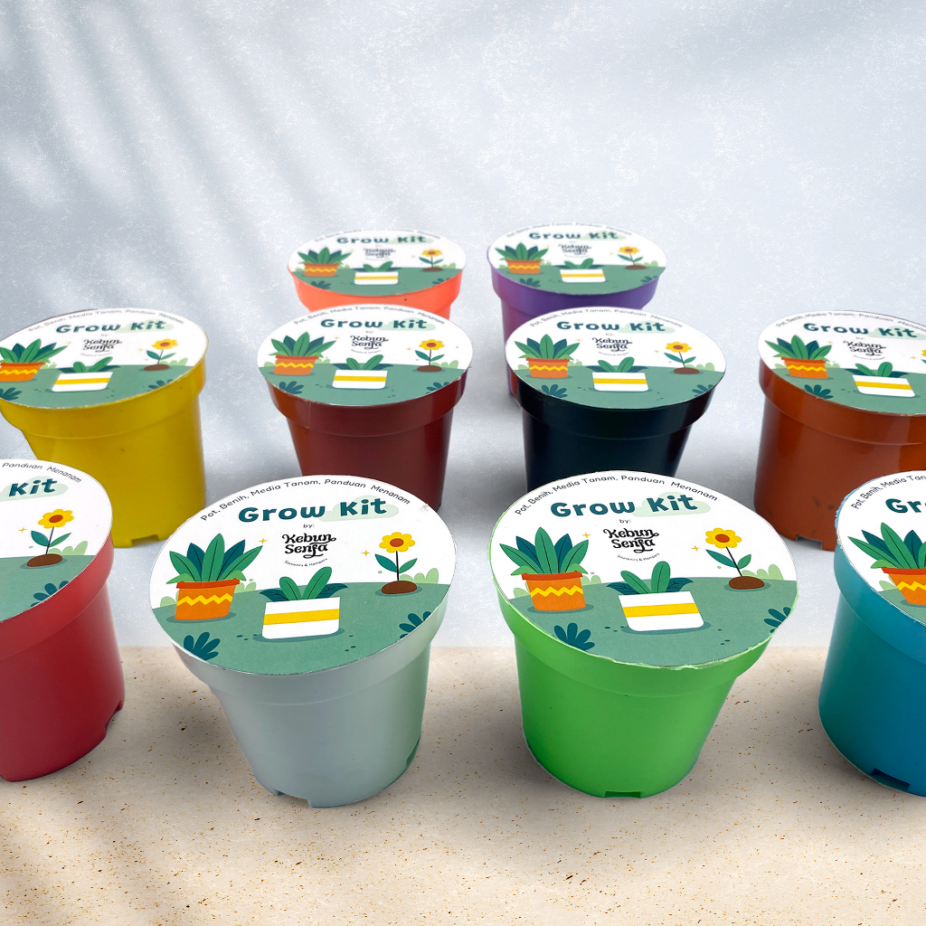 Jual Souvenir Grow Kit Sayuran Benih Bibit Tanaman / Green Souvenir ...