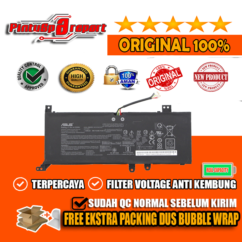 Jual Baterai Asus Vivobook A409 X409 Series ORIGINAL ( B21N1818-2) | Shopee Indonesia