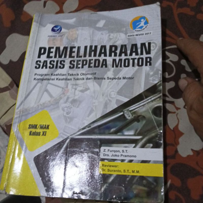 Jual Buku pemeliharaan sasis sepeda motor 2SMK | Shopee Indonesia