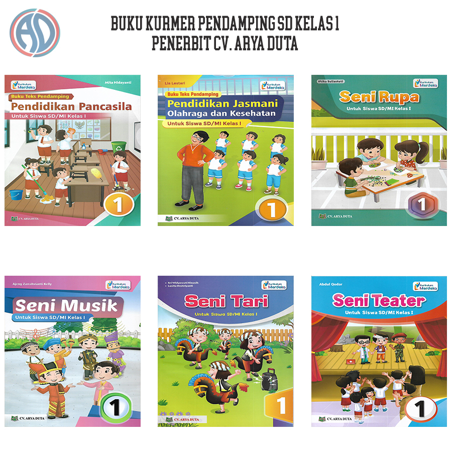 Jual Buku Siswa Teks Pendamping Kurikulum Merdeka Untuk SD Kelas 1 Penerbit CV. Arya Duta ...