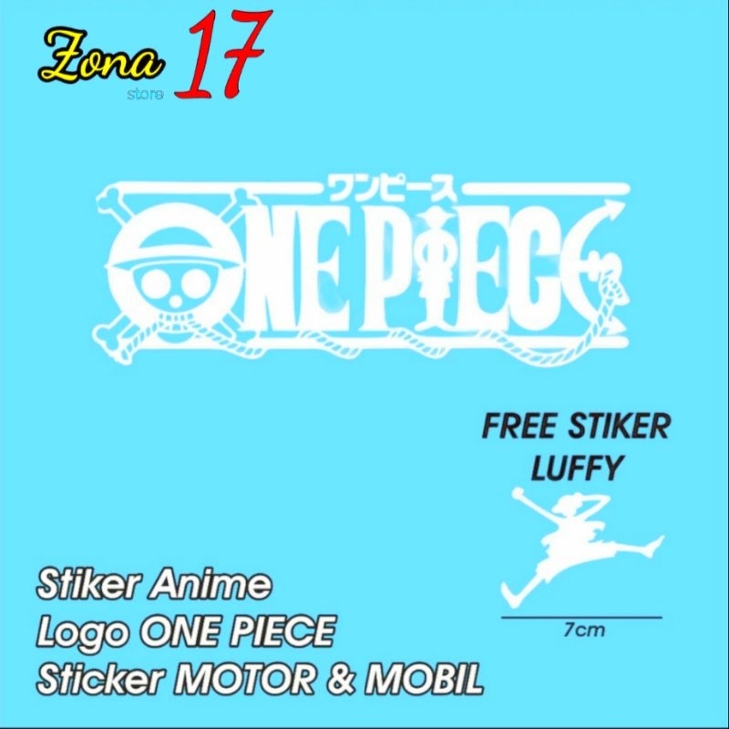 Jual STIKER ONE PIECE MOTOR MOBIL CUTTING | Shopee Indonesia