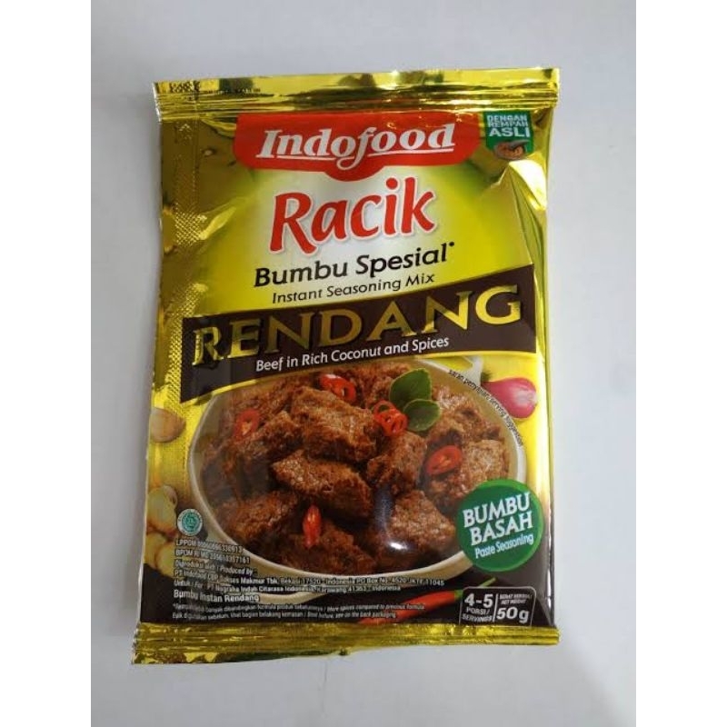 Jual bumbu racik indofood special rendang 50gram | Shopee Indonesia