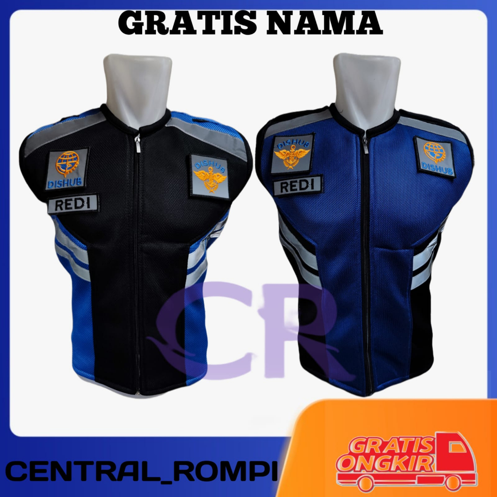 Jual Rompi Dishub DoubleMesh Terbaru High Quality/Rompi Dishub Terbaru ...