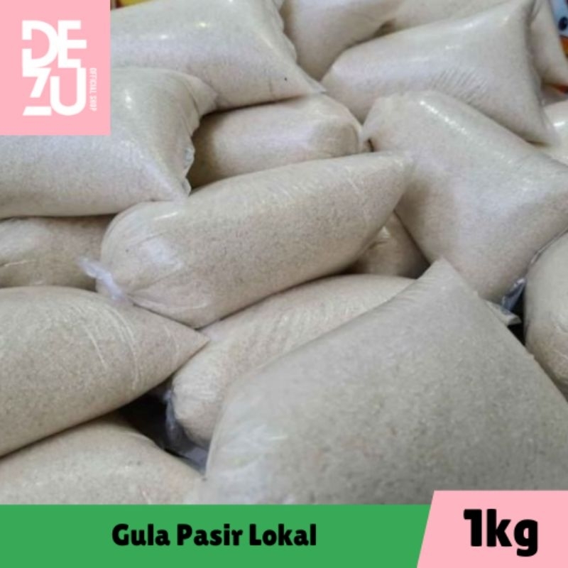 Jual GULA PASIR LOKAL 1KG | Shopee Indonesia
