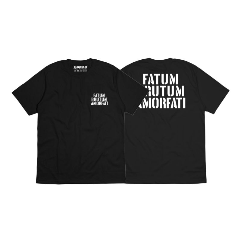Jual Blowest Id | T shirt Fatum Brutum Amorfati Kaos Pria Original ...