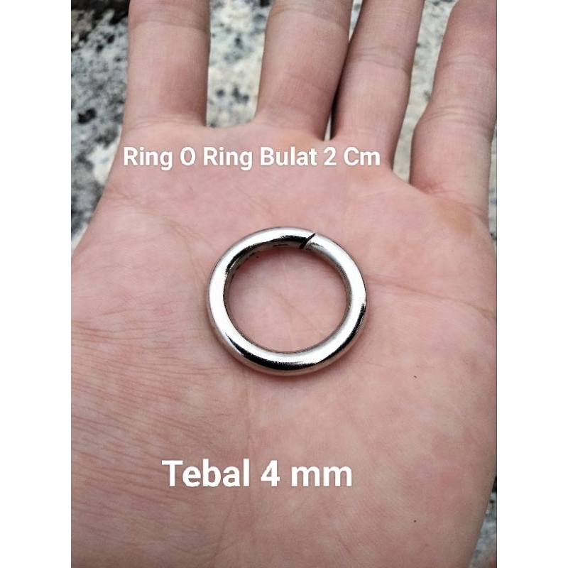 Jual Ring Bulat Ring O Bulat Besi 2 Cm Tebal 4 mm Ring O Bulat Besi ...