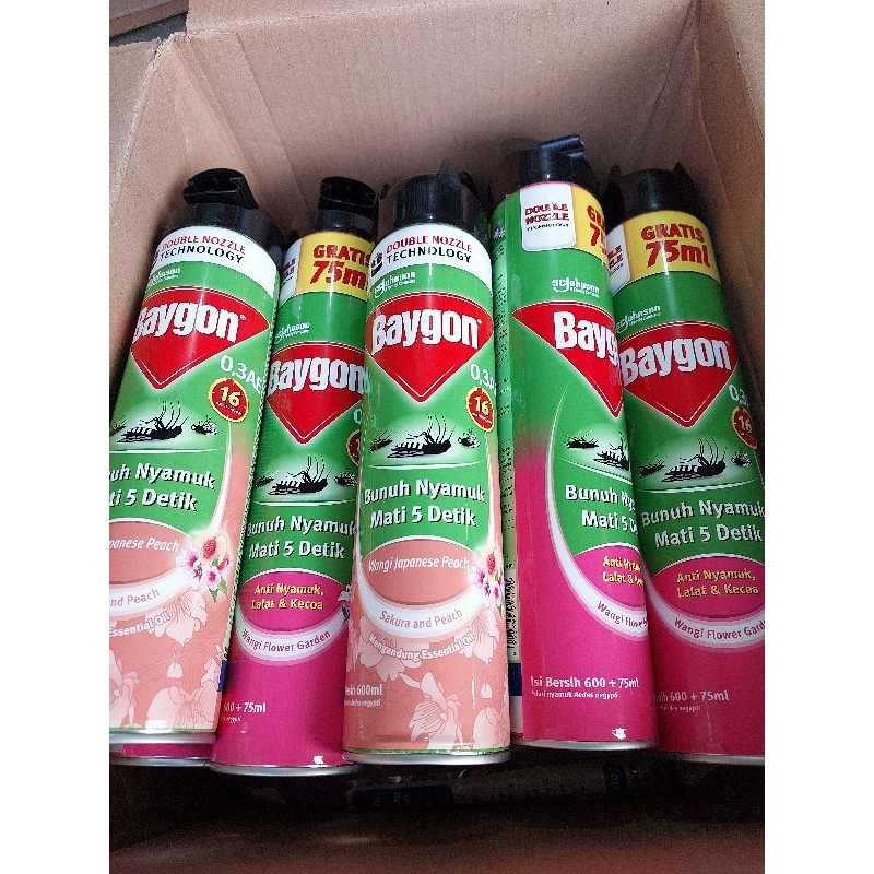Jual Baygon Aerosol 600ml | Shopee Indonesia