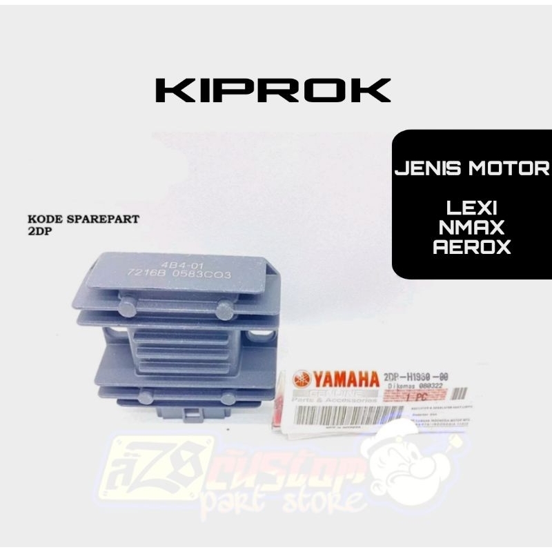 Jual KIPROK REGULATOR NMAX, AEROX, LEXI 2DP | Shopee Indonesia
