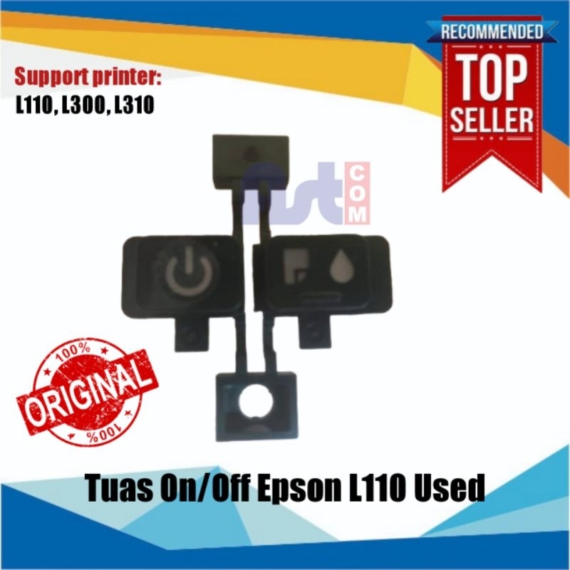 Jual Tombol Panel Tuas On/ Off dan Resume Printer Epson L110 L300 L310 ...