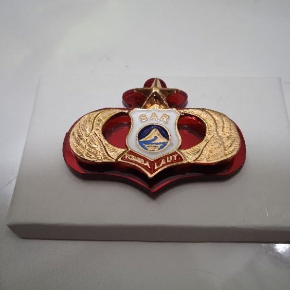 Jual brevet wing pin sar polri dasar akrilik mika | Shopee Indonesia