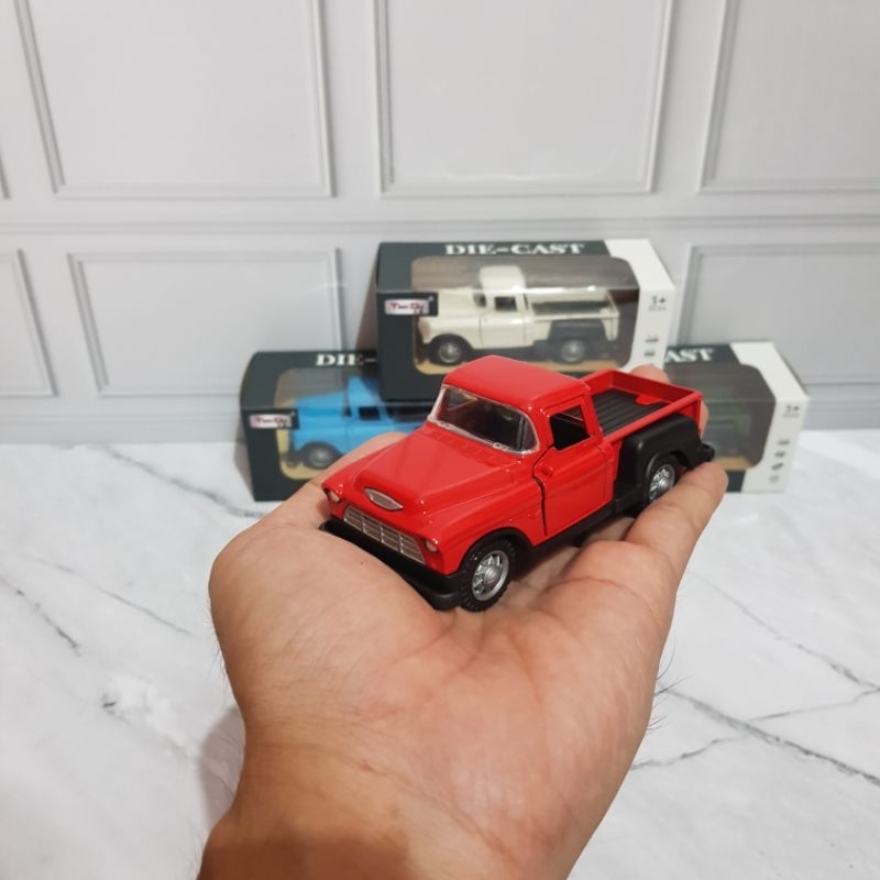Jual Mainan Diecast Mobil Pickup Bak - Diecast Mobil Jadul | Shopee ...