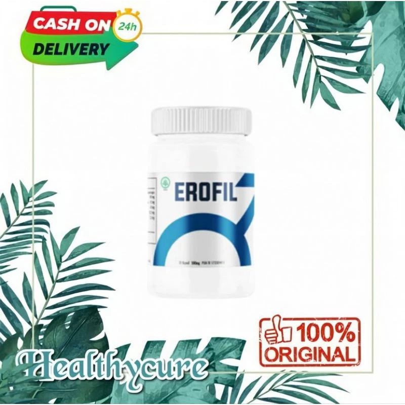 Jual EROFIL Asli Original 100% Herbal Berkualitas ( isi 30 kapsul ...