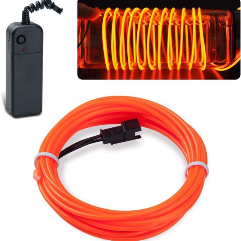Jual paket kabel el wire 3 meter lampu langsung on + inverter kabel led ...