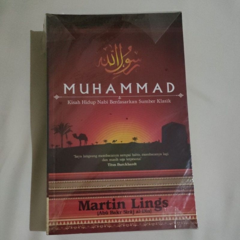 Jual Muhammad Kisah Hidup Nabi Berdasarkan Sumber Klasik Martin Lings ...